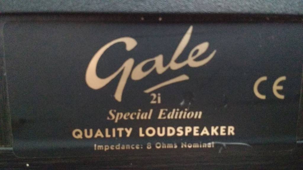 Boxe Gale 2i Special Edition in stare impecabila