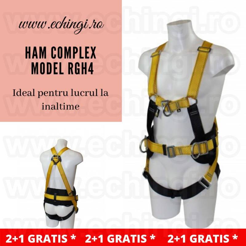 Super oferta : Ham lucru la inaltime 2+1 gratis