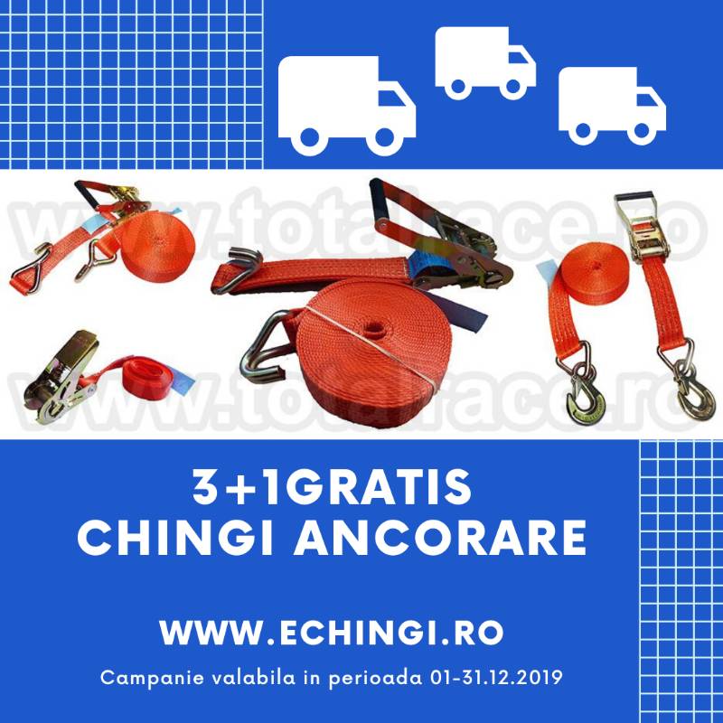 Super oferta : chingi ancorare marfa 3+1 gratis